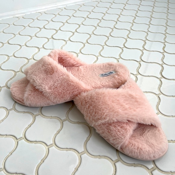 Splendid | Shoes | Splendid Cross Slide Slippers In Light Pink | Poshmark